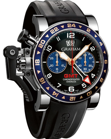 Graham Chronofighter Oversize GMT - 2OVGS.B26A - kaufen